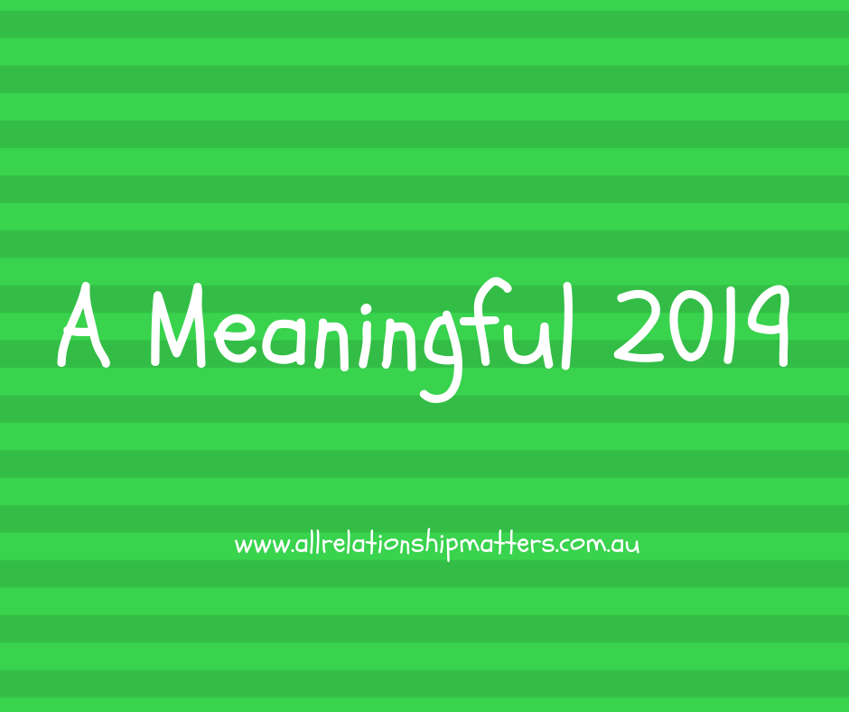 Make A Meaningful 2019